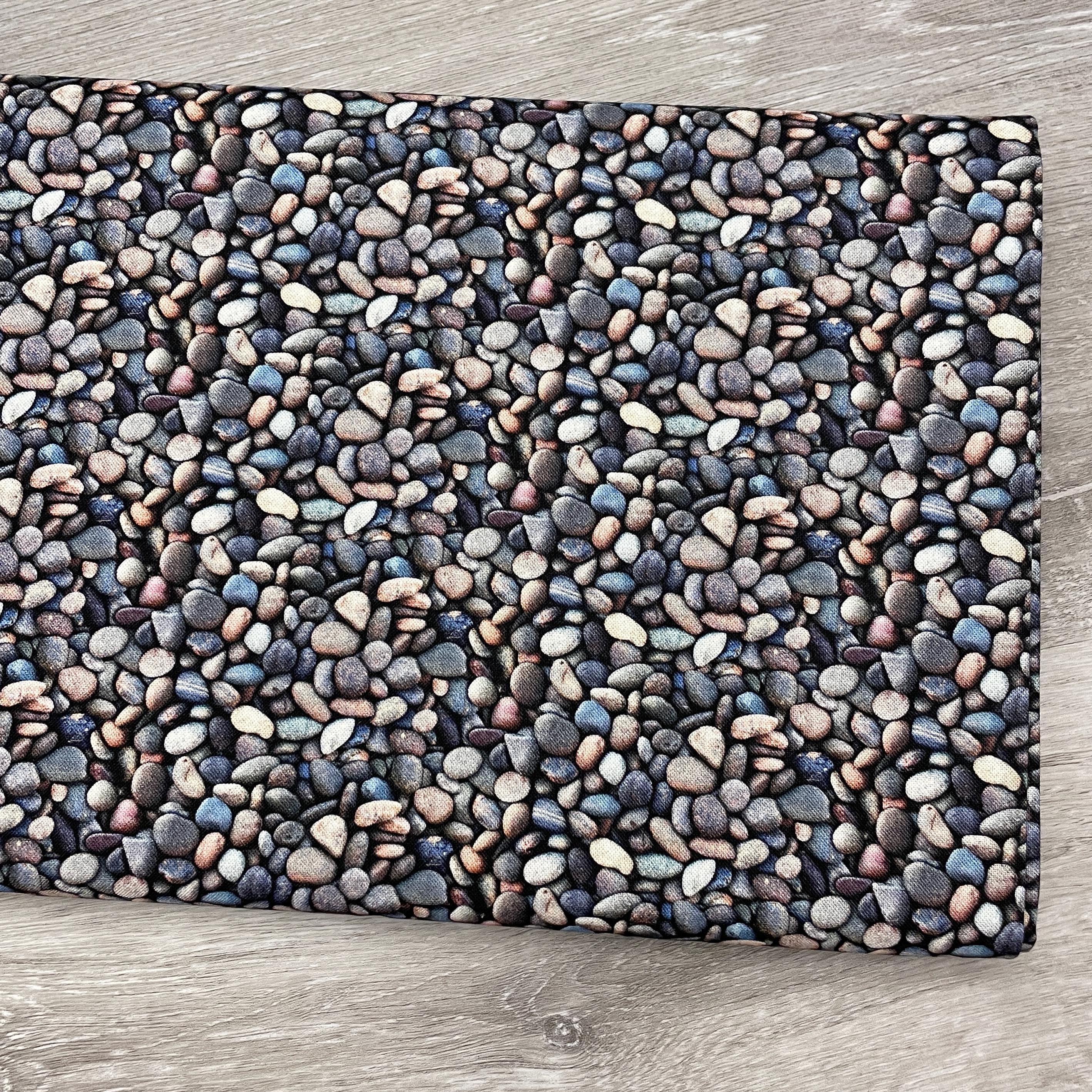 Stone Fabric by the Yard - Blue - Landscape Medley Collection ...