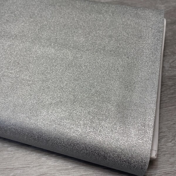 Silver Fabric - Etsy