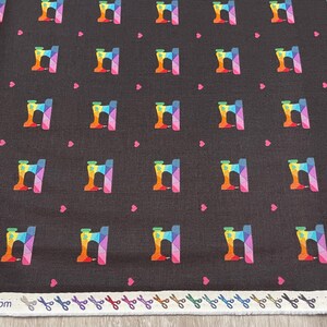 Rainbow Sewing Machine Fabric Riley Blake 100% Cotton Sewing Theme ...