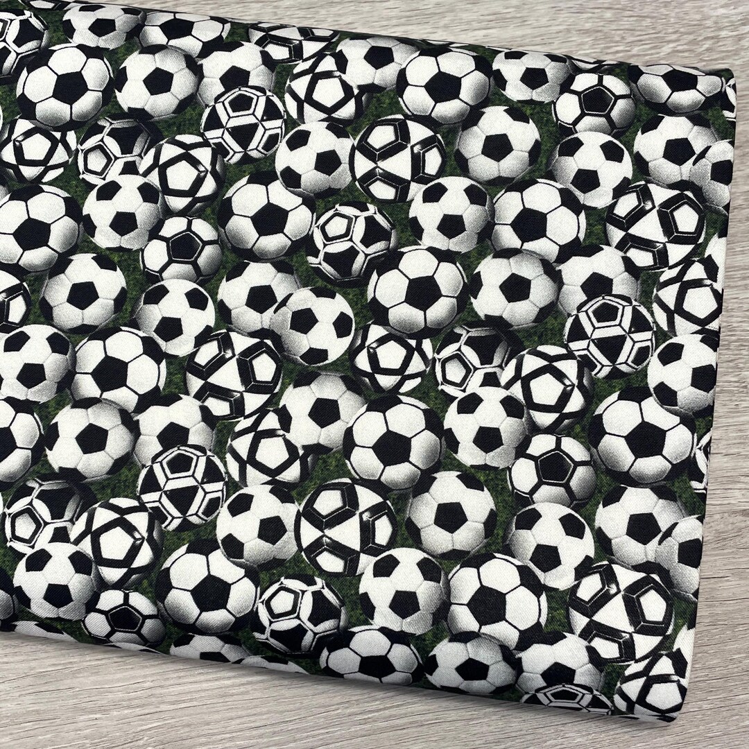 Soccer Fabric - Game Day 59-5121 - Oasis Fabrics - 100% Cotton ...