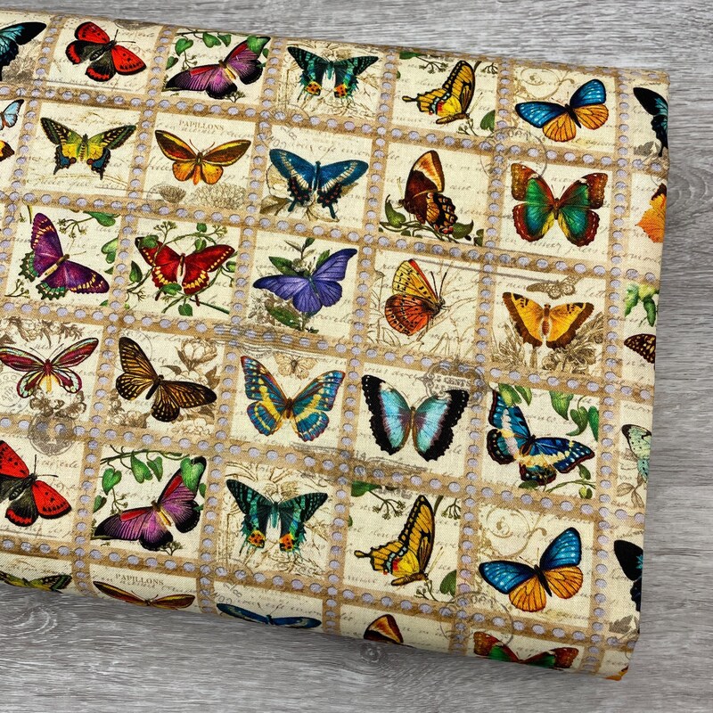 Butterfly Fabric - Etsy