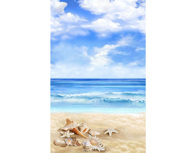 Dream Big Panel aurora by Hoffman Fabrics 43 Square 100% Cotton Fabric ...