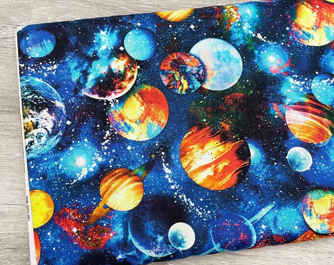 Solar System Fabric Our Solar System by Robyriker Geeky Space Classroom ...