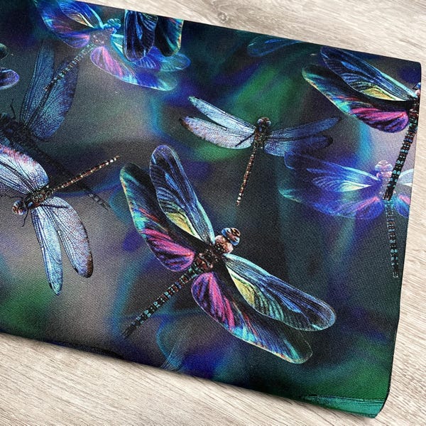 Dragonfly Fabric - Etsy