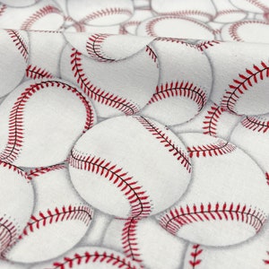 Baseball Fabric - 100% Cotton Fabric From Timeless Treasures - Sports ...