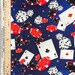 Casino Fabric by the Yard - 100% Cotton Fabric - Poker Card Fabric ...