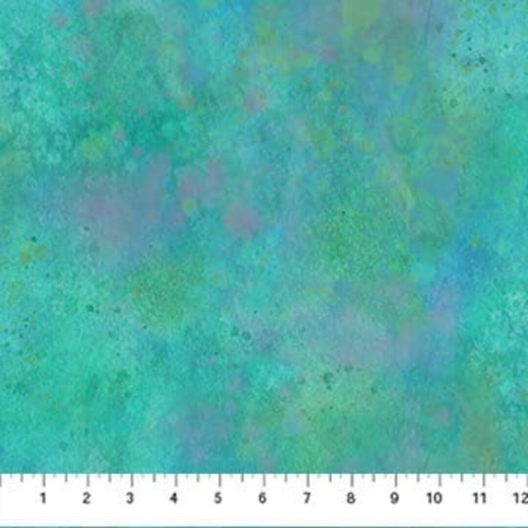 Turquoise Blender Fabric Charisma Collection 100% Cotton Northcott - Etsy