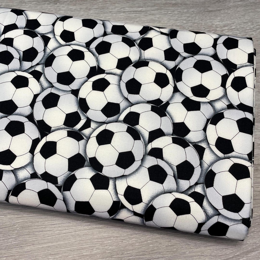 Soccer Fabric - Timeless Treasures - 100% Cotton - Quilting Cotton ...