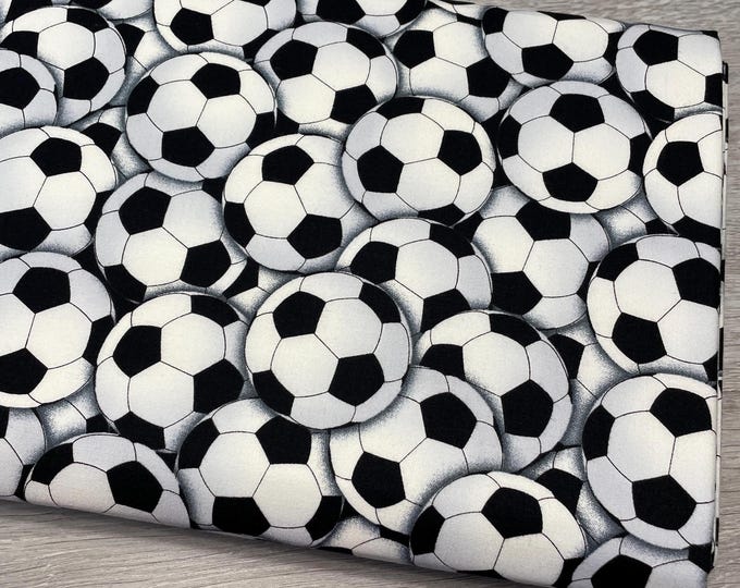 Soccer Fabric Timeless Treasures 100% Cotton Quilting Cotton Sports ...