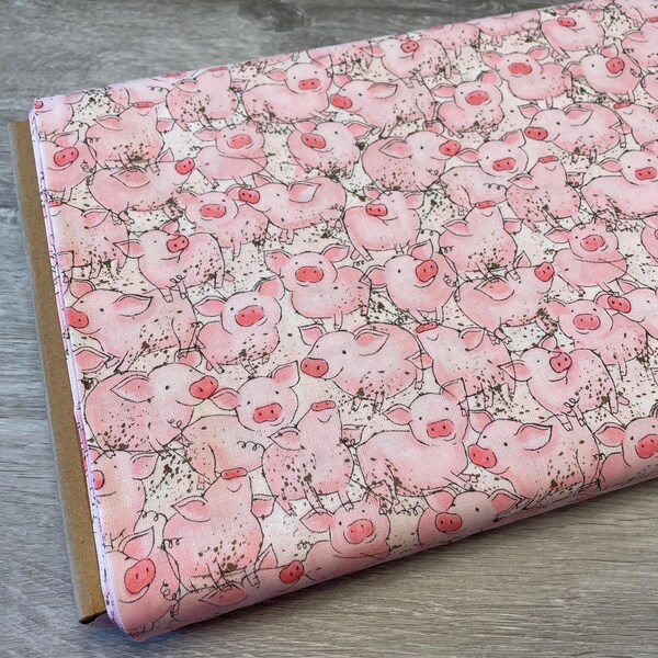 Pig Fabric - Etsy