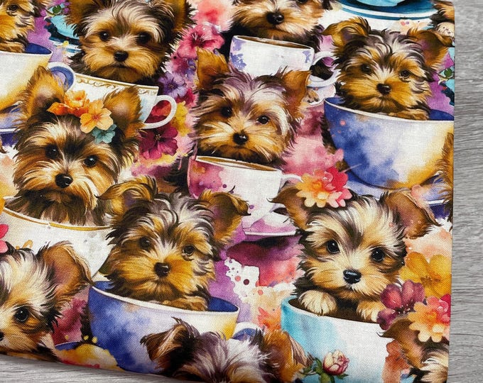 Yorkie Fabric Yorkie Phar Lap by Catialee Yorkie Champion Dog Breed Pet ...