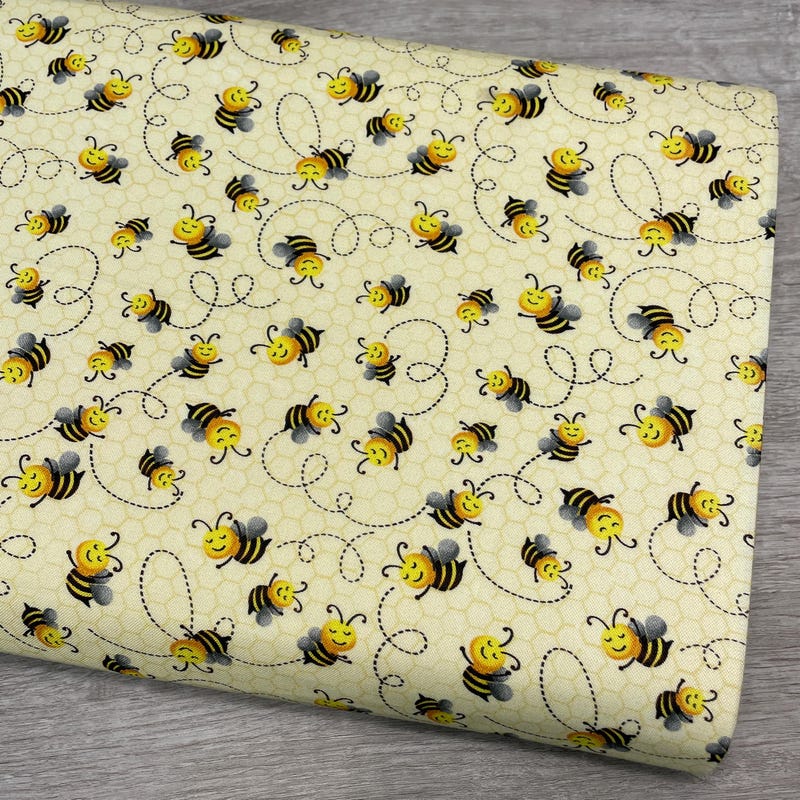 Bees Fabric - Etsy