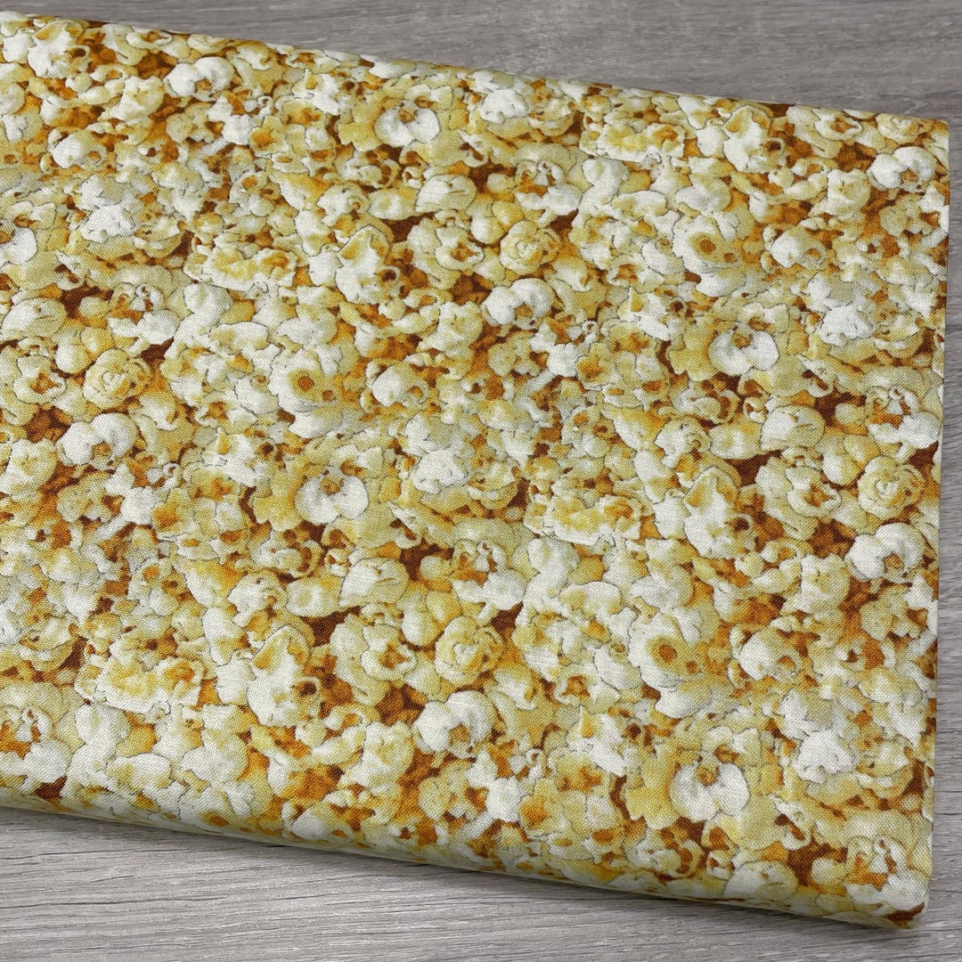 Popcorn Fabric - Favorite Foods Collection by Elizabeth's Studio - 100% ...