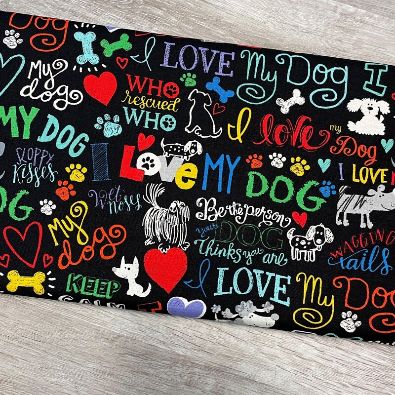 Dog Fabric - Etsy