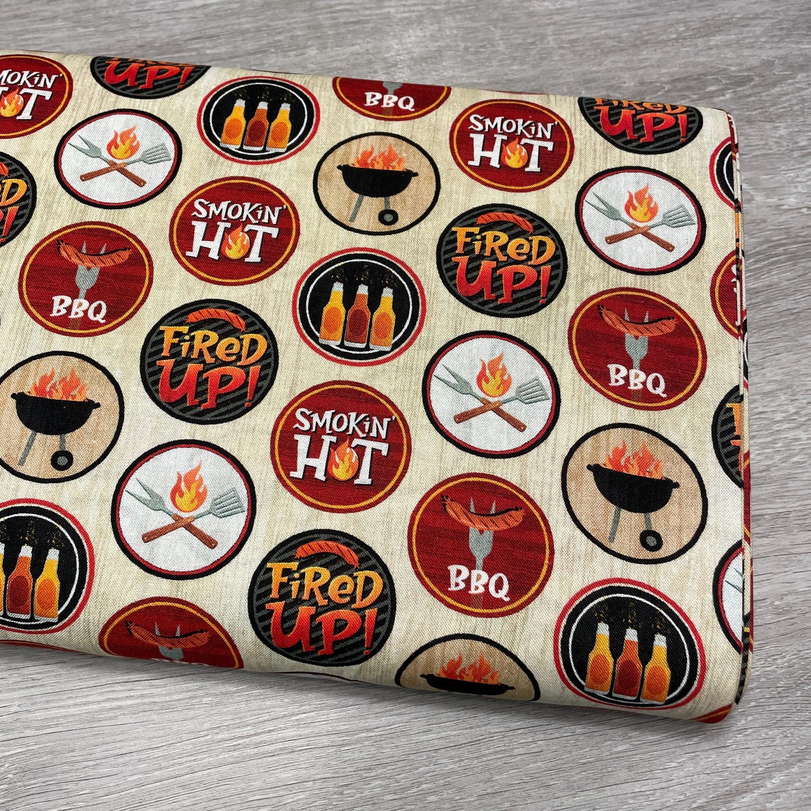 BBQ Fabric - Michael Miller - 100% Cotton - Chill and Grill - Grilling ...