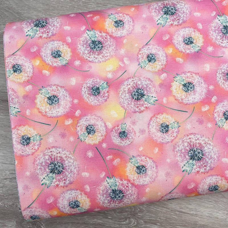Dandelion Fabric - Etsy