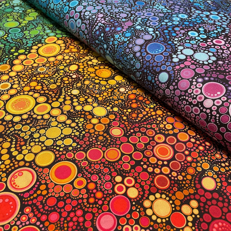 Rainbow Fabric - Etsy