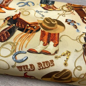 Western Ways Yellowstone Fabric - Kanvas Studios for Benartex - 100% ...