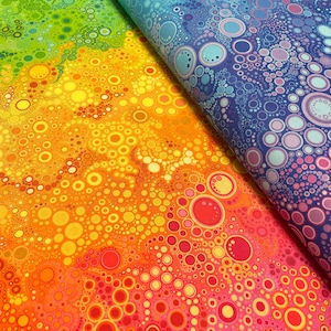 Rainbow Fabric - Etsy