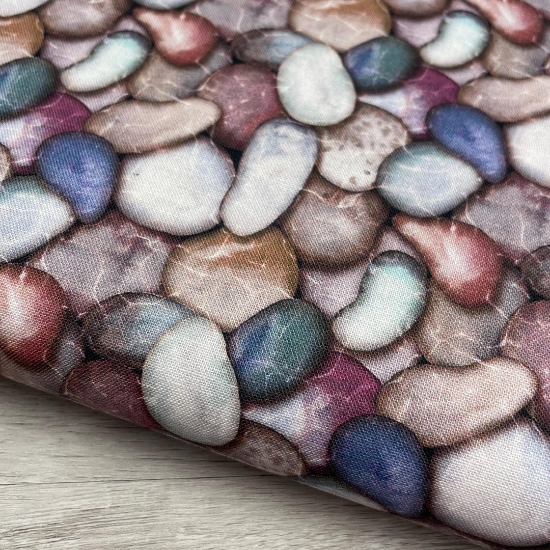 Stone Fabric - Beige - Mystic Nature II - Oasis - 100% Cotton ...