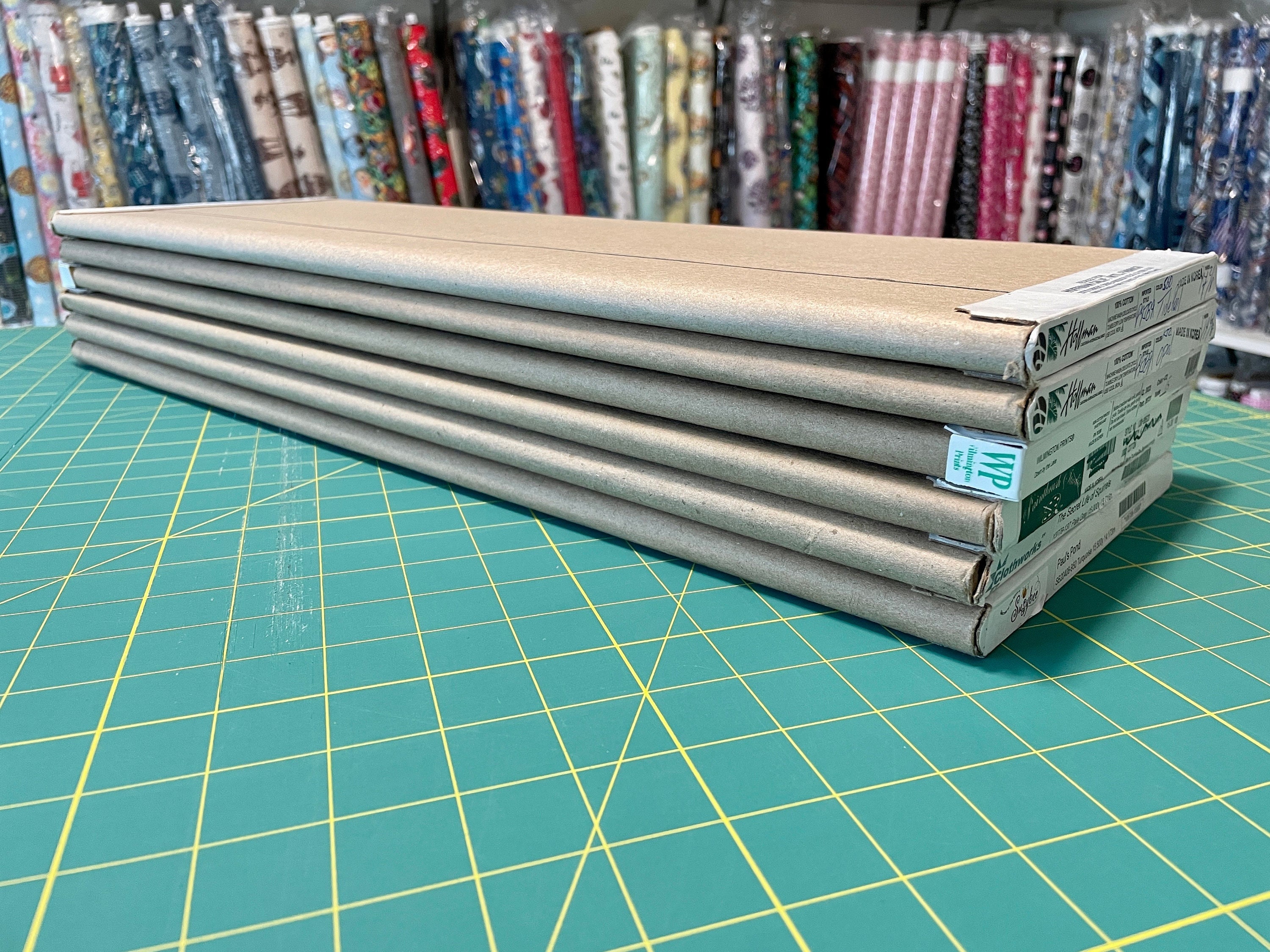 Empty Fabric Bolts