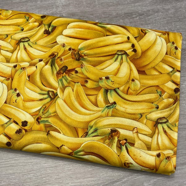Banana Fabric - Etsy