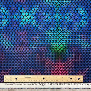 Dragon Scale Fabric Timeless Treasures 100% Cotton Dragon's Lair ...