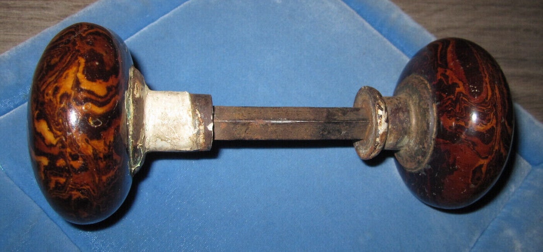 Antique Glass Door Knobs - Etsy