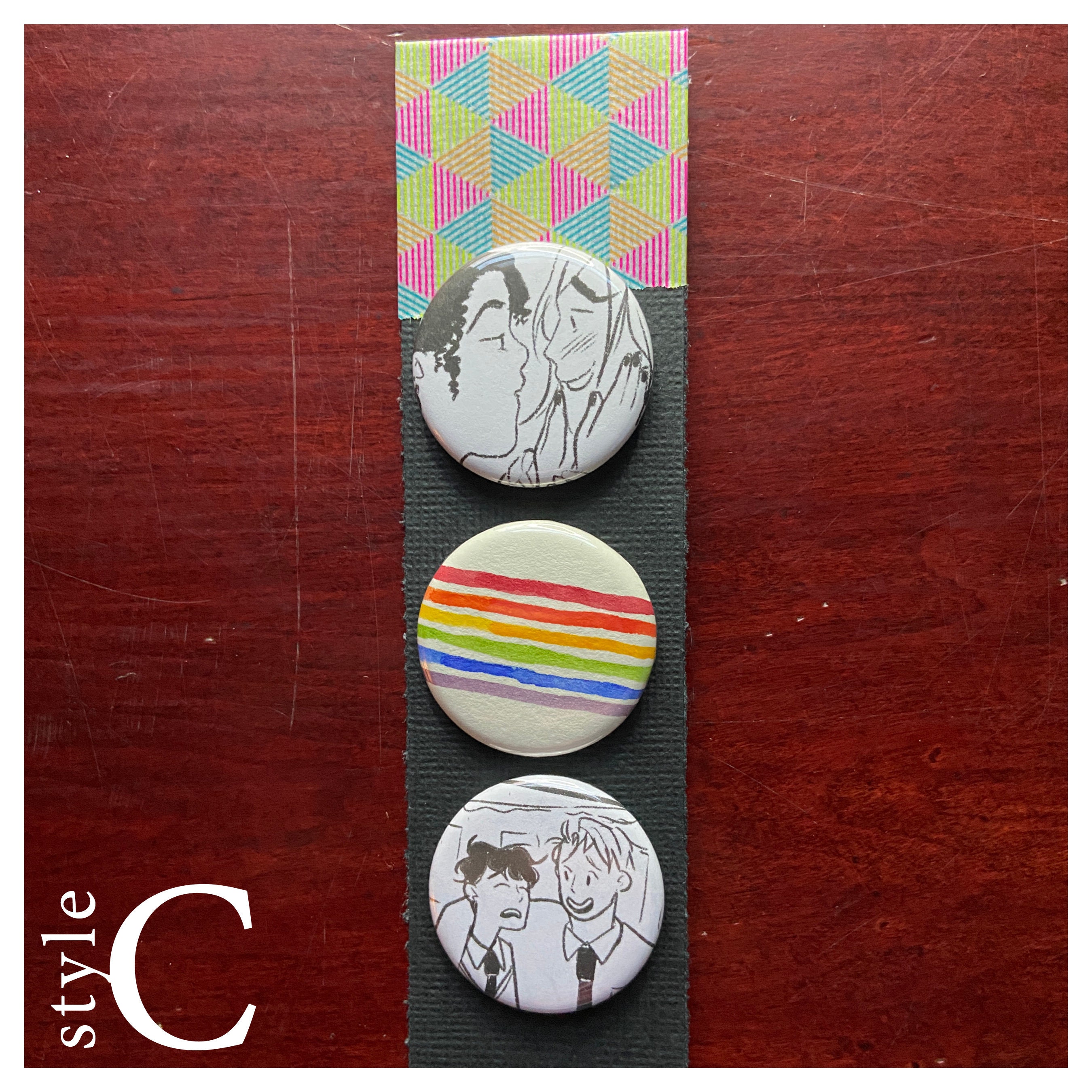 Heartstopper Batch 6 Pin-back Buttons Gosneycreative - Etsy