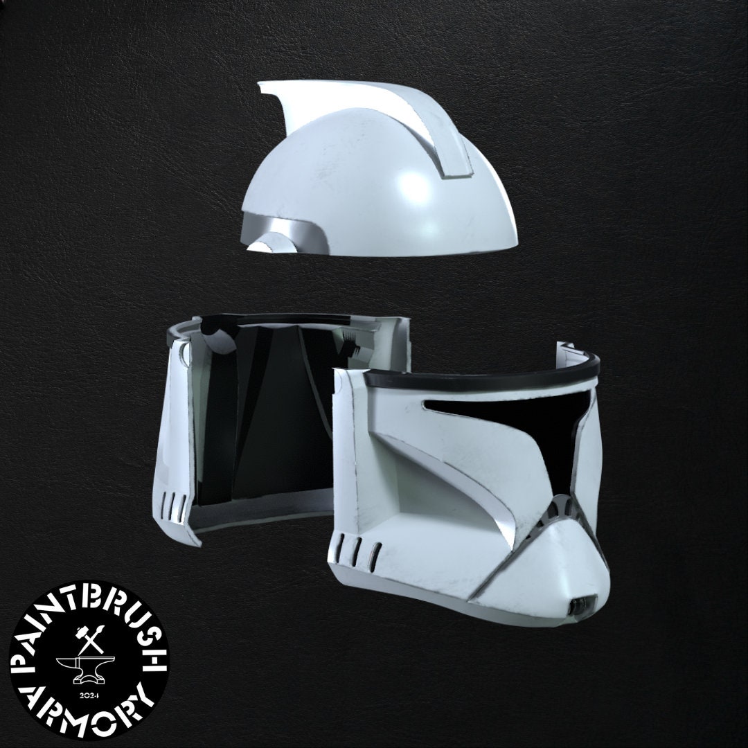 Phase 1 Clone Trooper Helmet 3D Print STL Files Fanmade Art - Etsy
