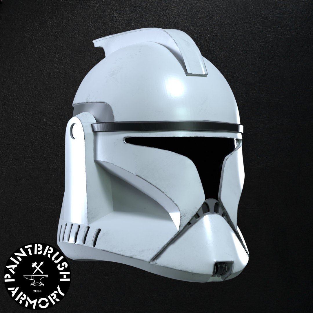 Phase 1 Clone Trooper Helmet | 3D Print STL Files | Fanmade Art - Etsy