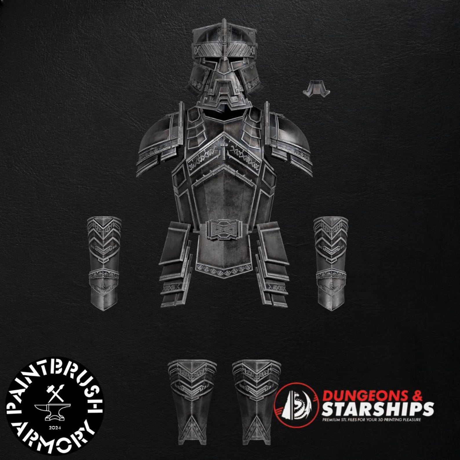 Ancient Dwarven Warrior Armor | 3D Print Files | Fan Made - Etsy