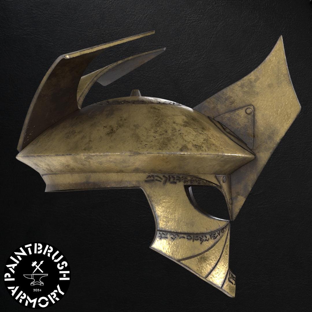 Easterling Warrior Helmet | 3D Print STL Files | Fanmade Art - Etsy UK