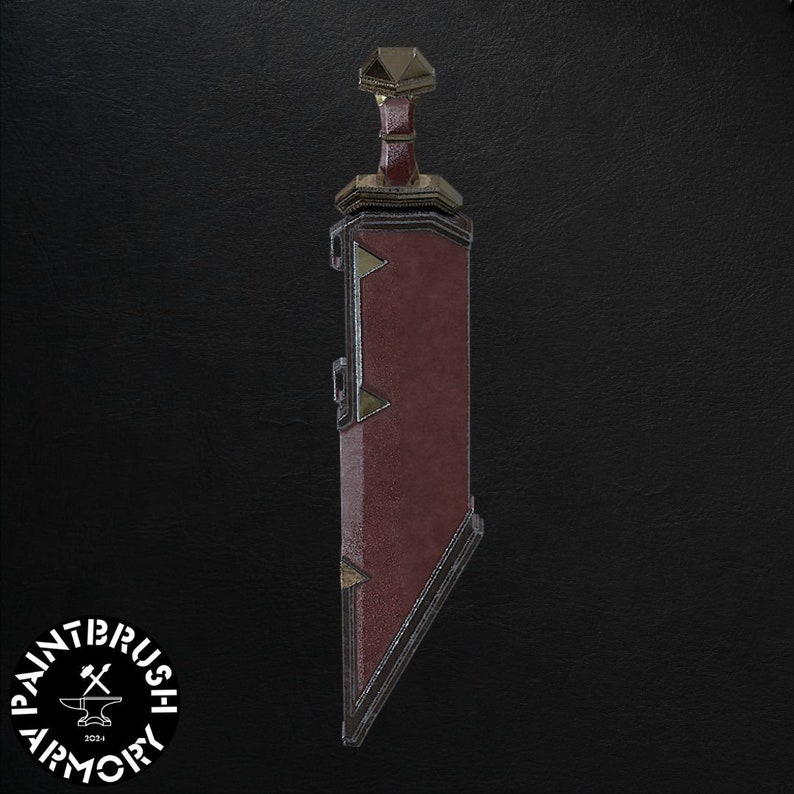 Dwarf IH Sword and Sheath | 3D Print Files | Fan Made - Etsy