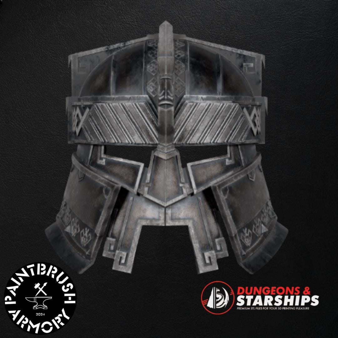 Ancient Dwarven Warrior Armor | 3D Print Files | Fan Made - Etsy