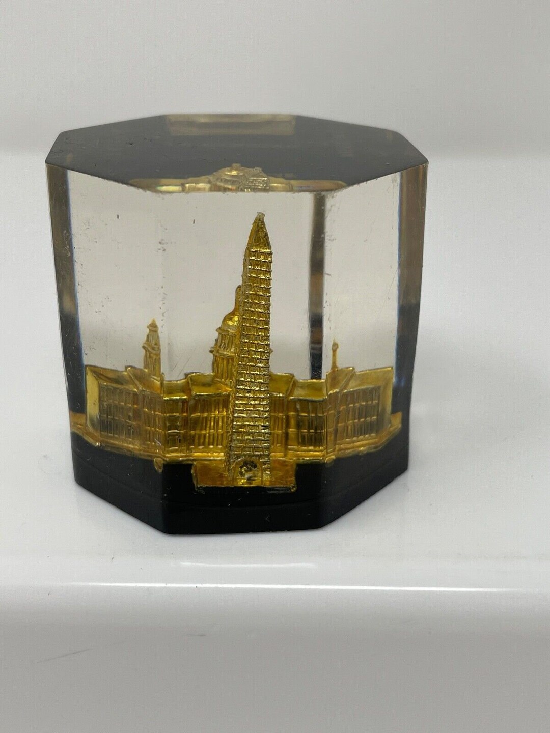 Vintage Capsco Lucite Washington DC Capitol & Monument Paperweight - Etsy