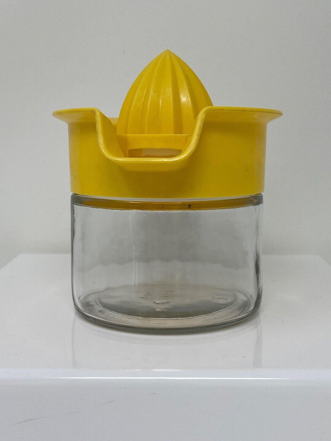 Vintage Gemco Juice Juicer Orange Lemon Citrus Reamer Squeezer Jar ...