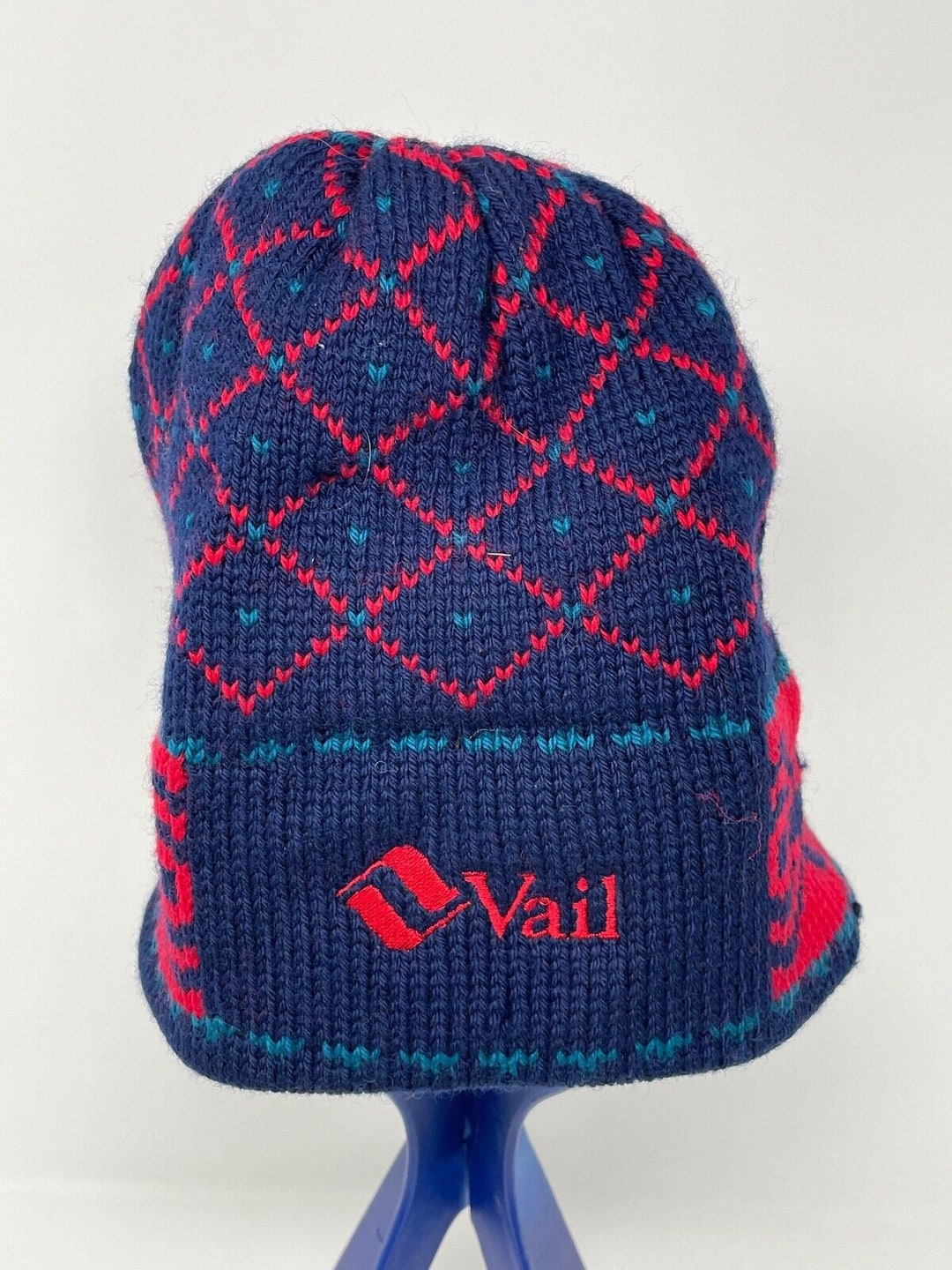 Vintage Merkley Headgear Vail Wool Tassel Ski Beanie Hat - Etsy