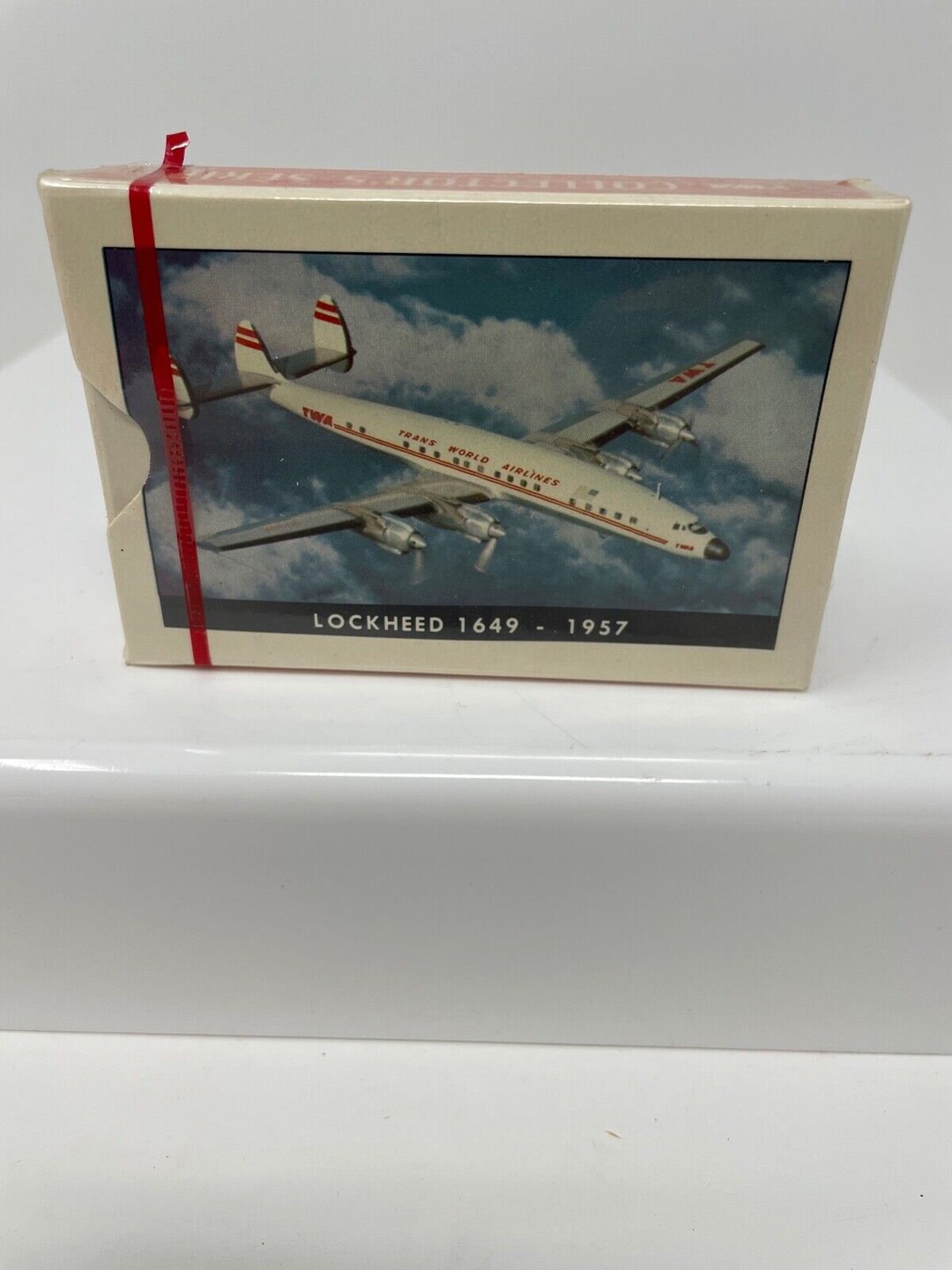 TWA Airlines Collector's Series Lockheed 1649 Vintage Playing Cards ...