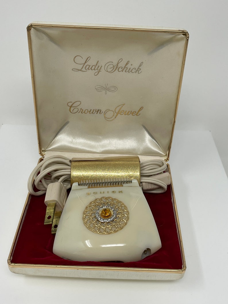 Lady Schick Crown Jewel Model 110 Electric Shaver Working - Etsy