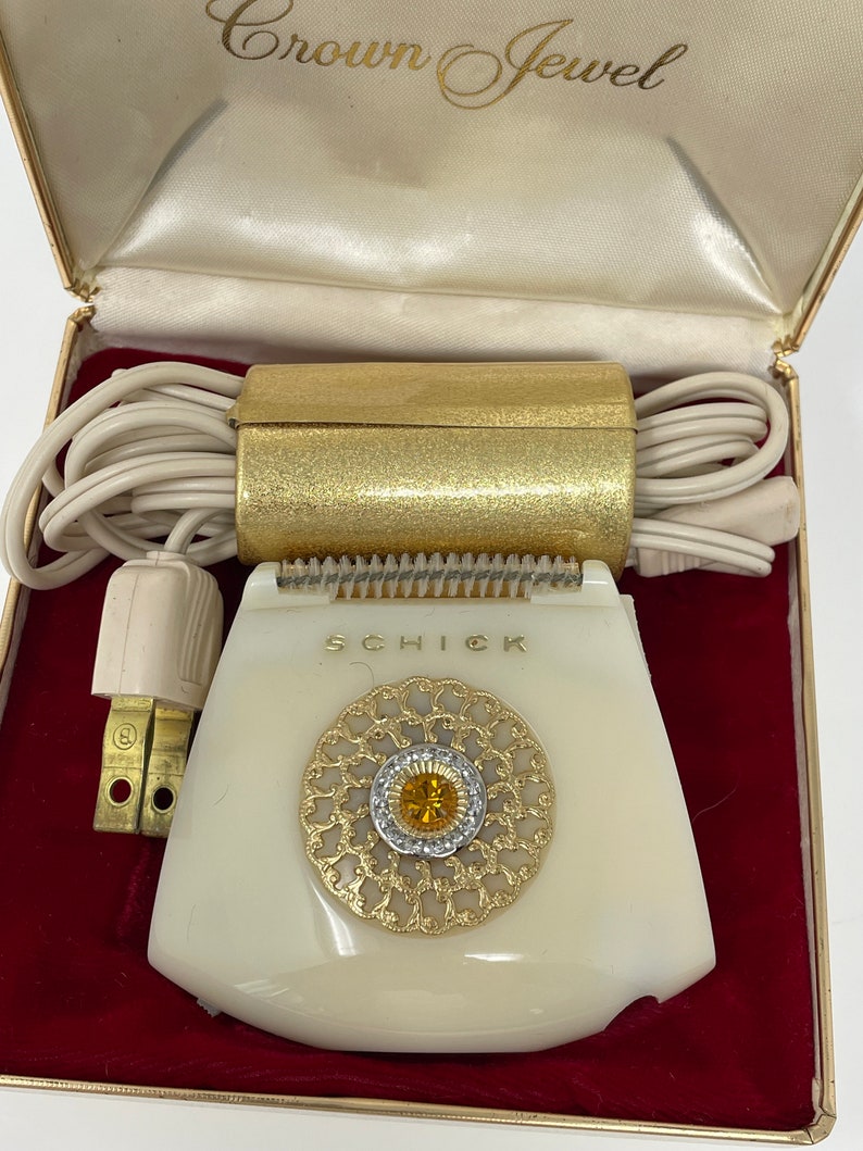 Lady Schick Crown Jewel Model 110 Electric Shaver Working - Etsy