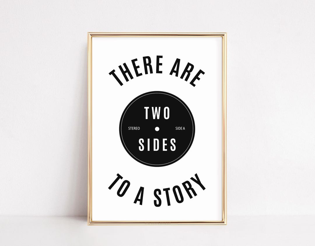 Music Lover Quote Poster | Vinyl Record Art Print | Bookish Wall Decor ...