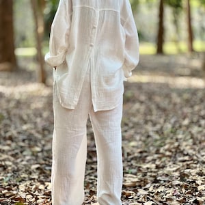 Womens Double Gauze Muslin Pants - Loungeware - Etsy