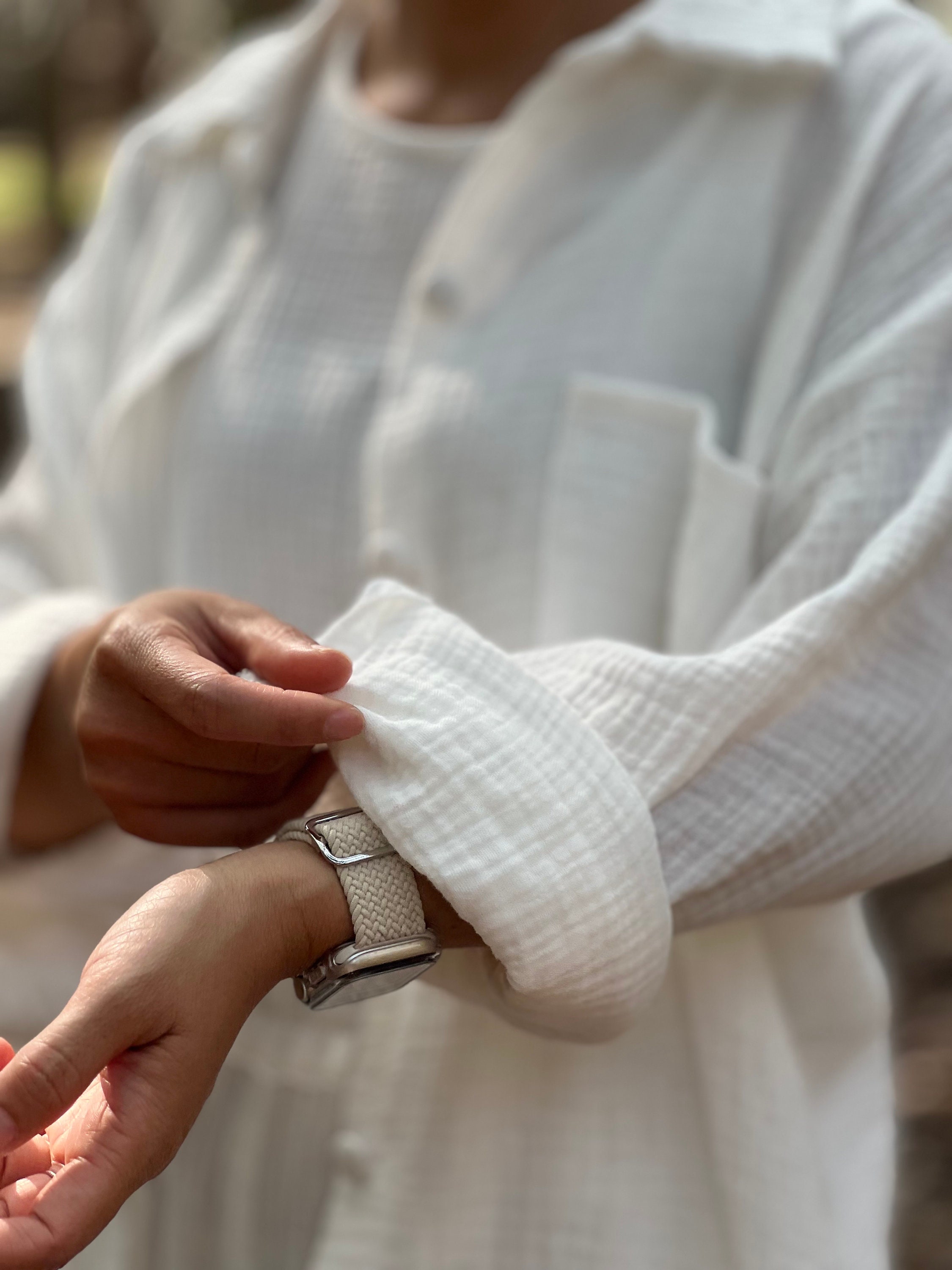 Womens Double Gauze Muslin Top and Pants Set Loungeware - Etsy