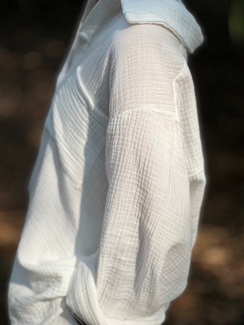 Womens Double Gauze Muslin Top and Pants Set Loungeware - Etsy