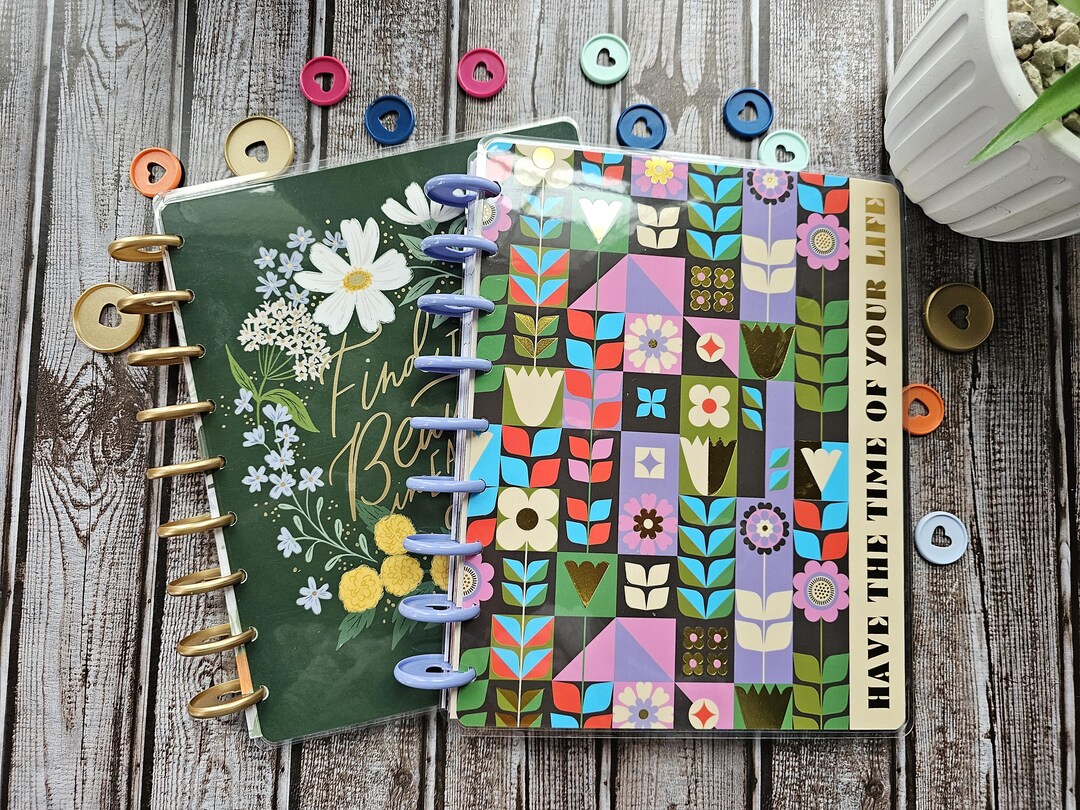 Custom Disc Bound Planner, Personalized Decorative Planner - Etsy