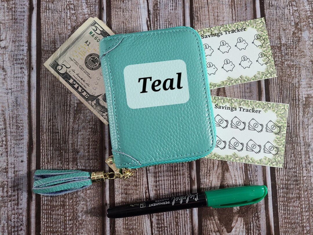 Mini Savings Challenge Wallet, Cash Stuffing Money Envelope, Budgeting ...