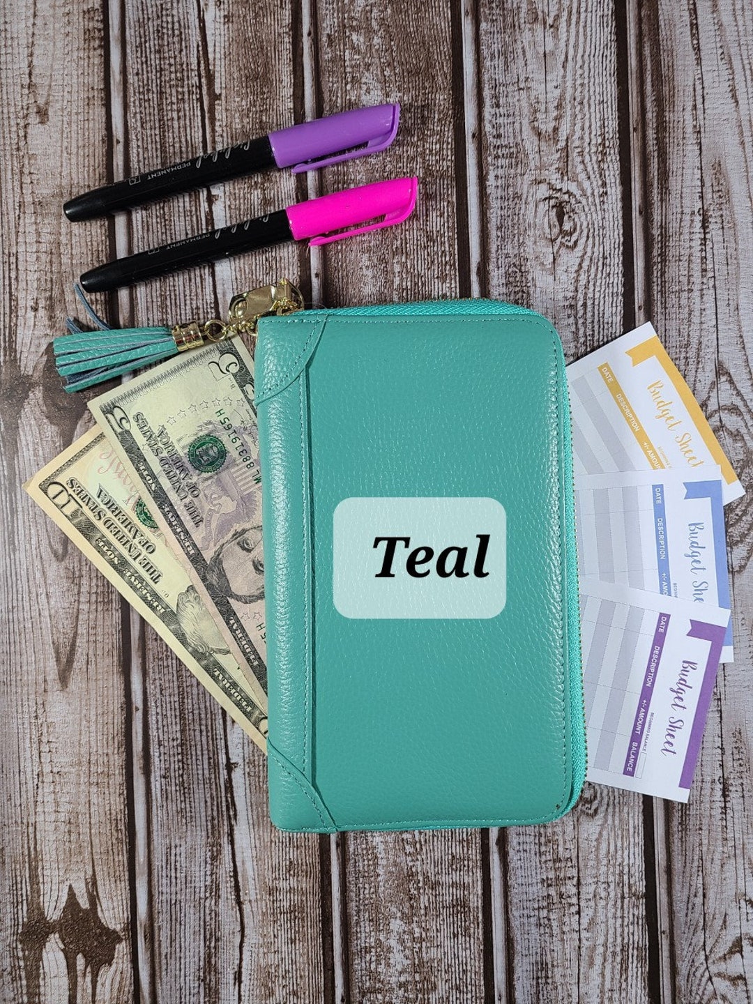 Large Savings Challenge Wallet Wallet Savings Challenge - Etsy