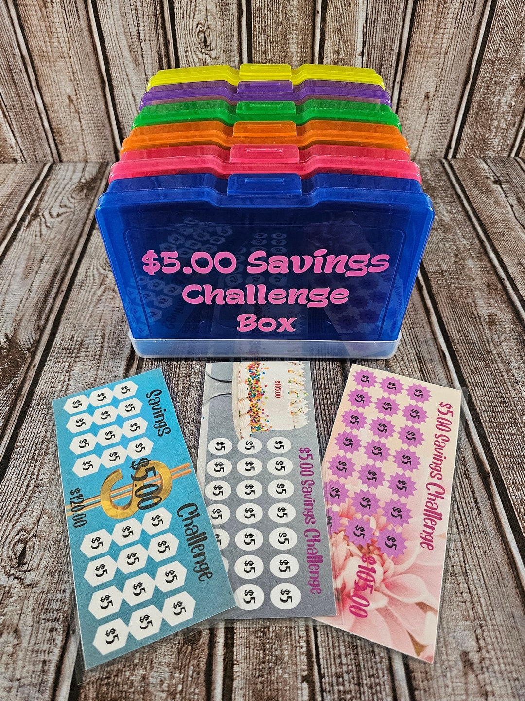 The Bundle Box, Mini Cash Savings Challenge, Scratch Off, Cash Stuffing ...