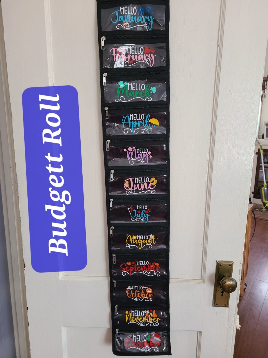 Cash Savings Challenge Roll, Tracker Debt Savings Holder, Dave Ramsey ...